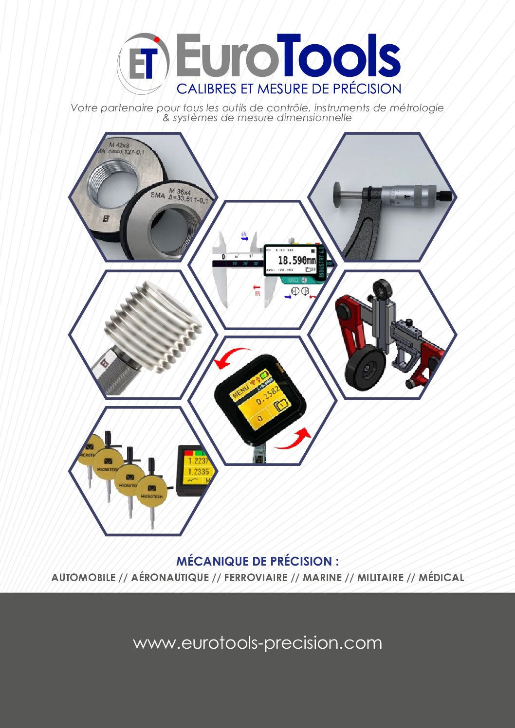 Documentation - EuroTools | Calibres et mesure de précision